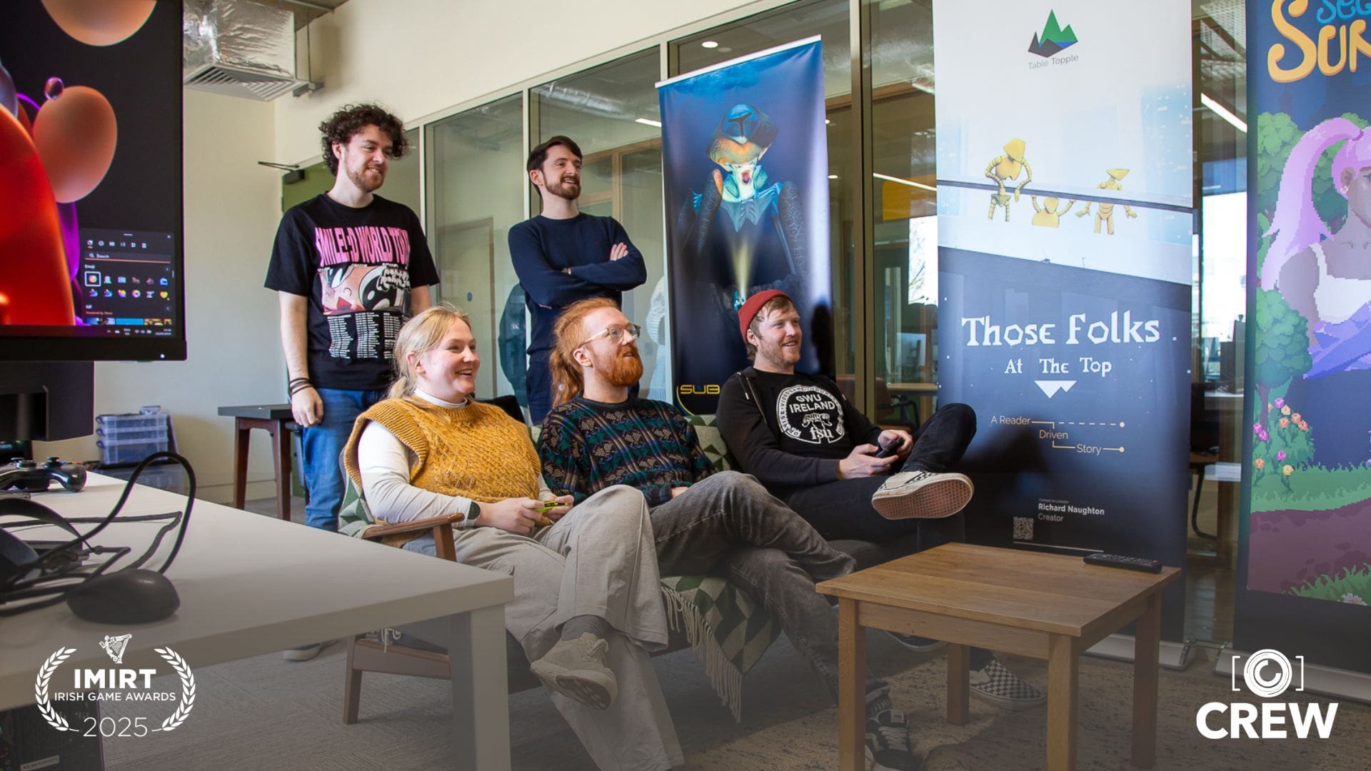 CREW Members nominated for IMIRT Irish Game Awards 2025! • CREW