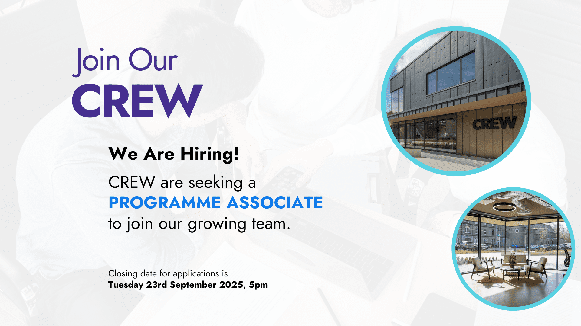 Our Team is Growing! • CREW